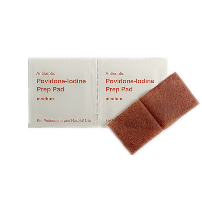 Medical disposable 10% povidone iodine pad for professional and ...
