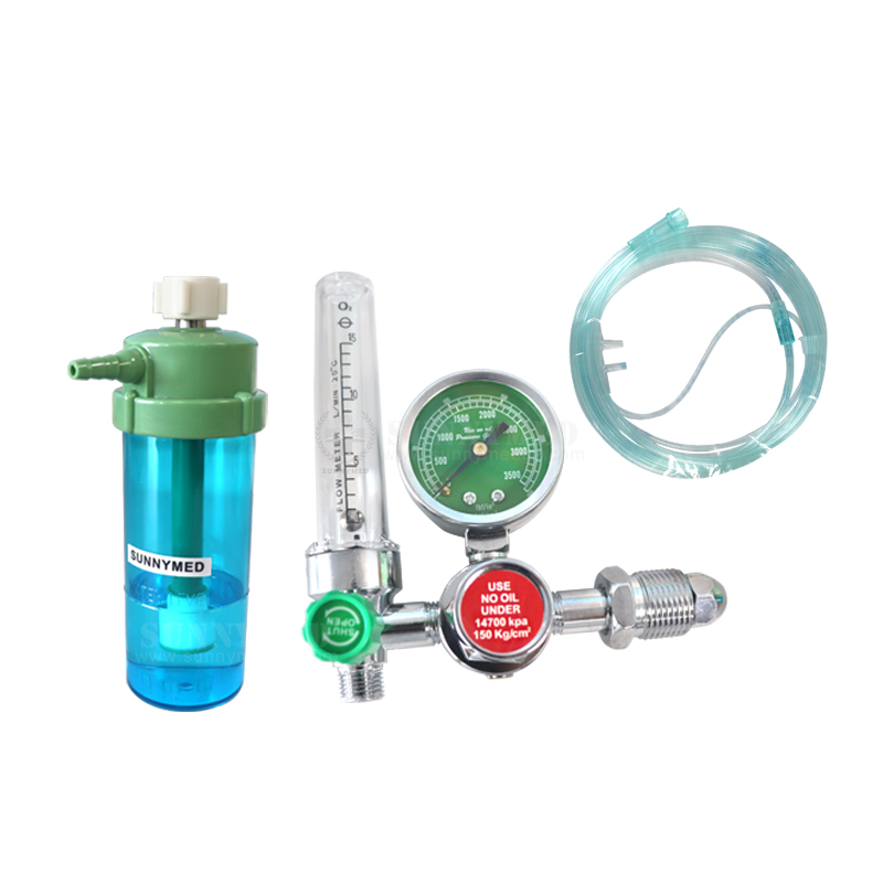 Level Regulator for Oxygen Cylinder Oxygen Regulator with Flow Meter,