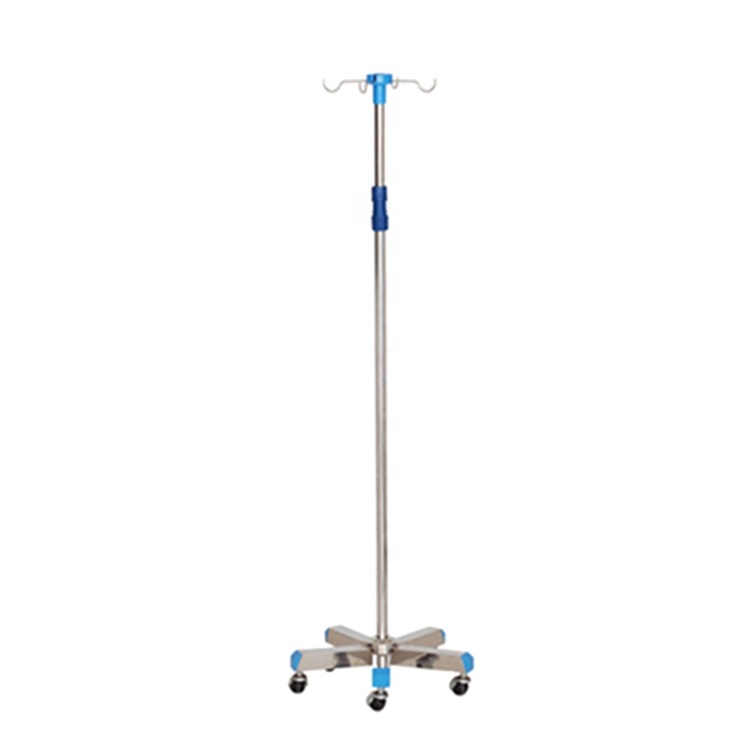 Hospital Mobile Drip Stand IV Stand for Market Sales,