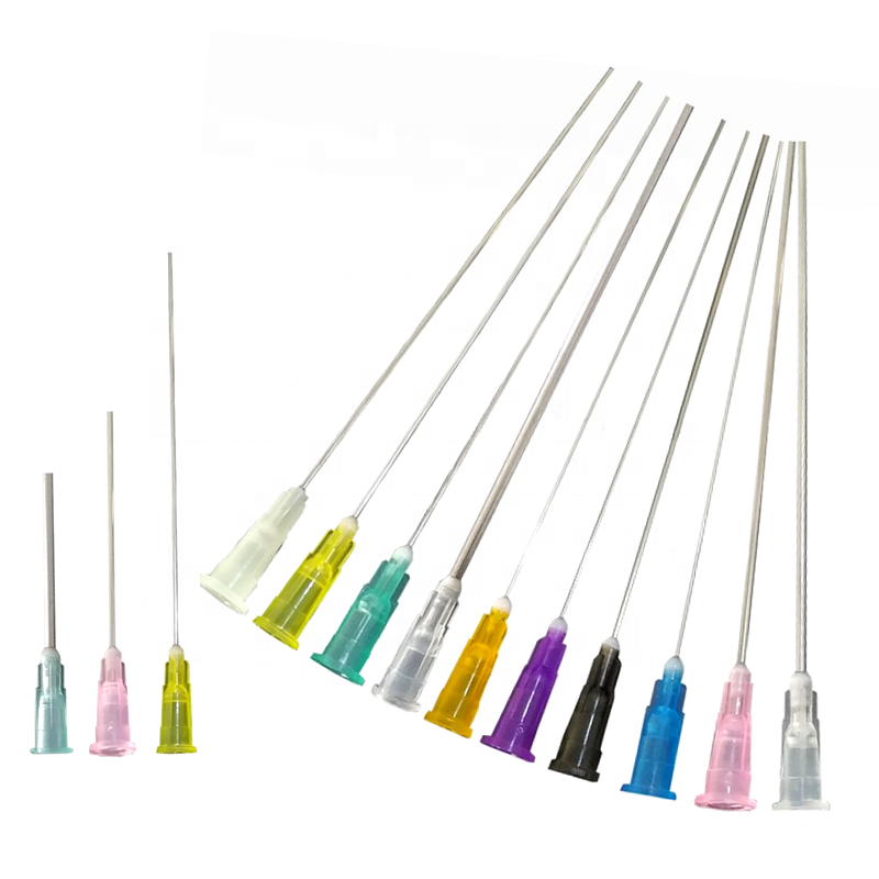 Blunt Tips Plastic Stainless Steel Hub Dispensing Needles,