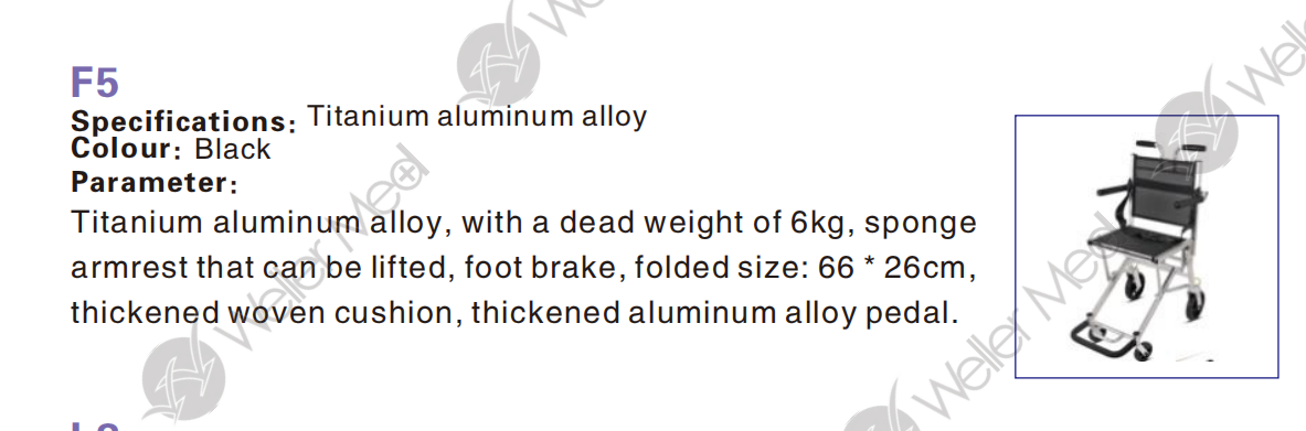 F5,Wheelchairs and crutches