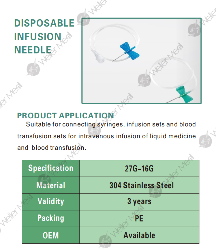 DISPOSABLE INFUSION NEEDLE,Beauty needle