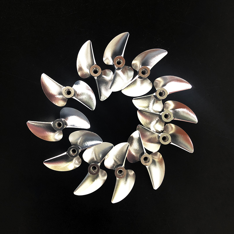 CNC machined aluminum alloy M4 high-speed double-blade propeller for ...