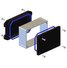 ip68 electronic junction waterproof box