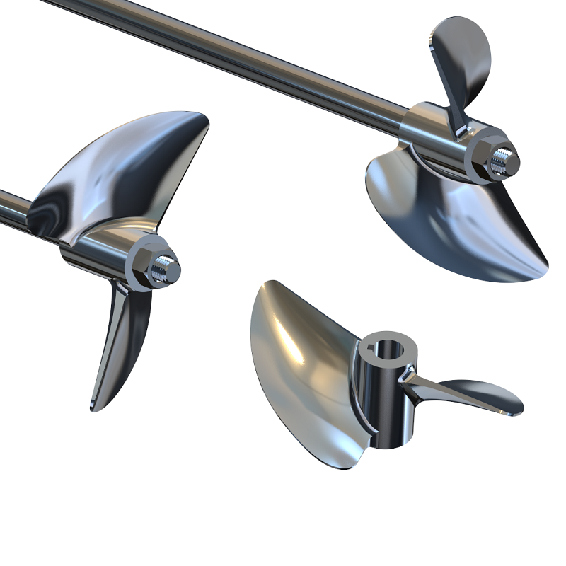 Custom marine two-blade three-blade forward and reverse propellers