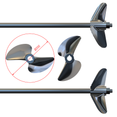 Custom marine two-blade three-blade forward and reverse propellers