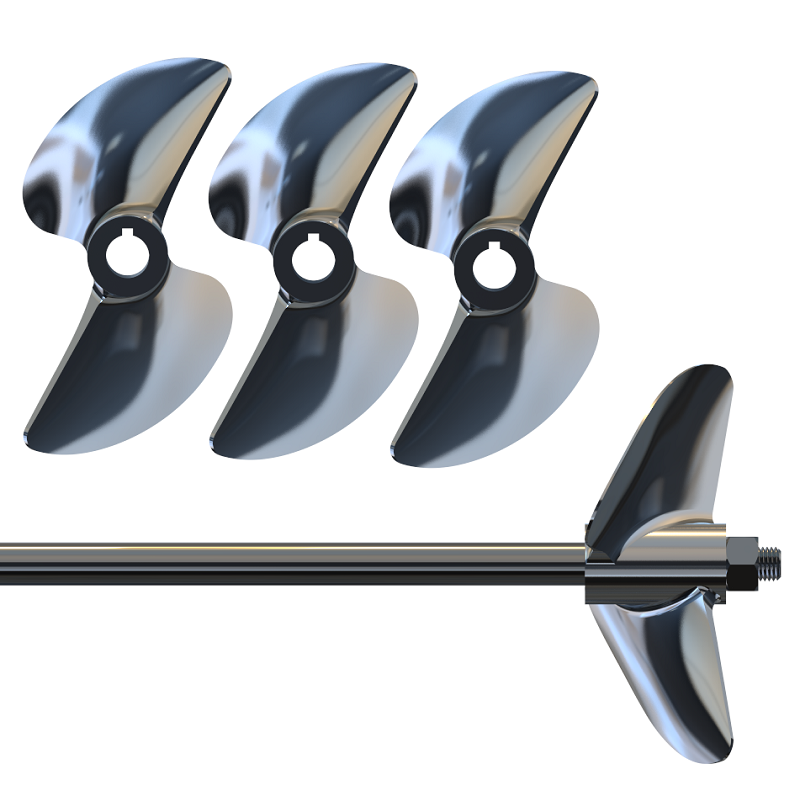 Custom marine two-blade three-blade forward and reverse propellers