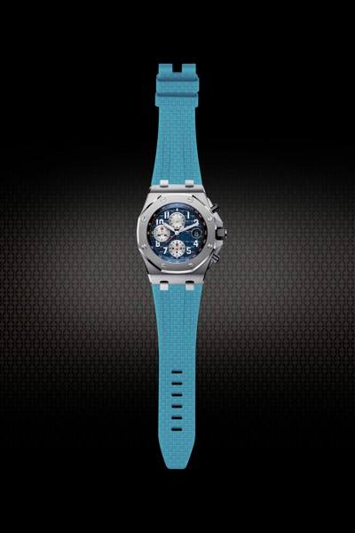 【Braided pattern】Rubber Strap For AP Royal Oak Offshore 42mm Chronograph