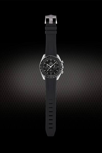 Rubber Strap For Speedmaster Moonwatch Chronograph 42 mm
