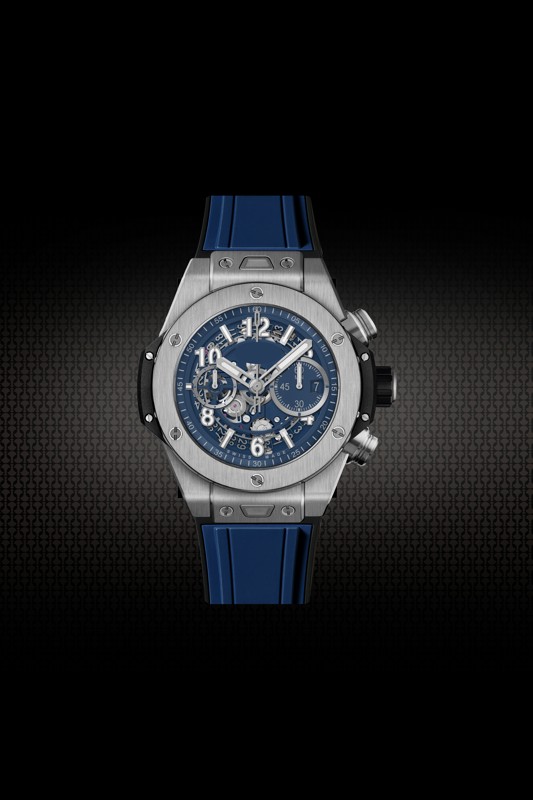 Rubber Strap For Bigbang Unico Chronograph 421 44mm
