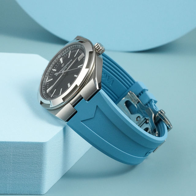 Vagenari New Vacheron Overseas Rubber Strap 4500V for Sale