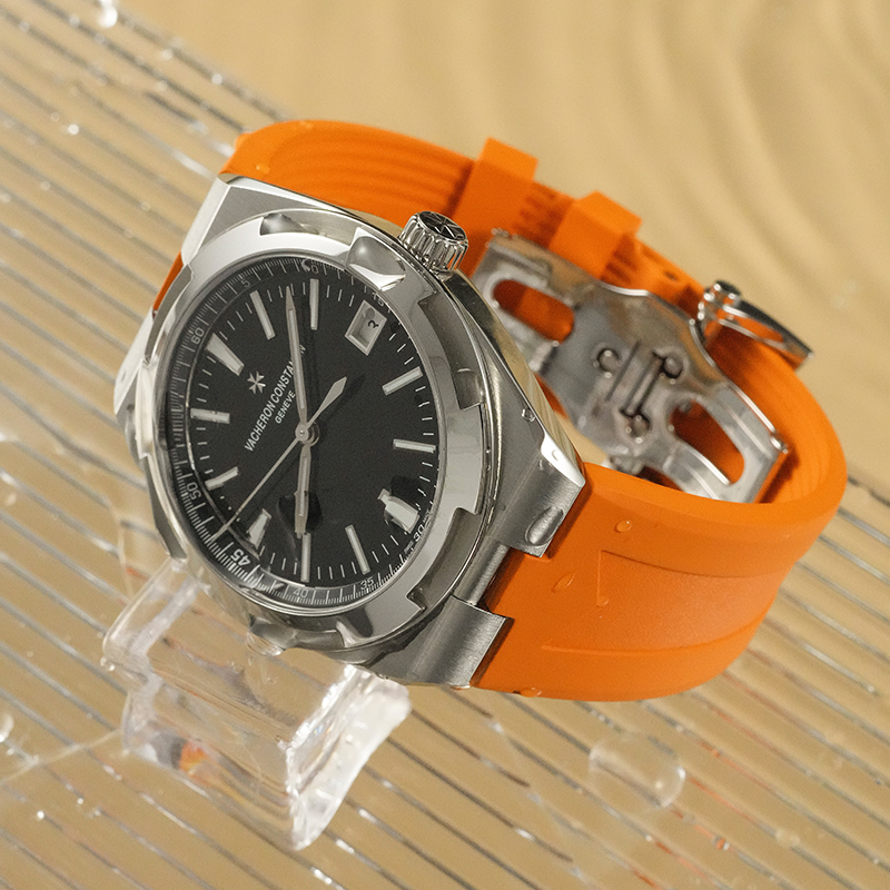 Vagenari New Vacheron Overseas Rubber Strap 4500V for Sale