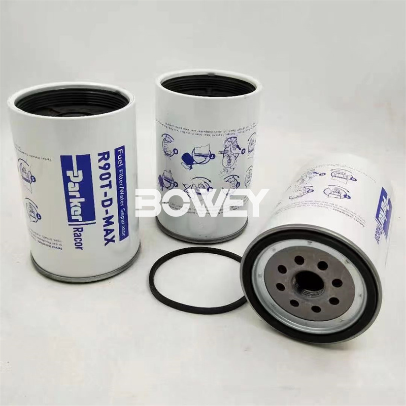 R90T-D-MAX Bowey replaces Par ker fuel filter Racor