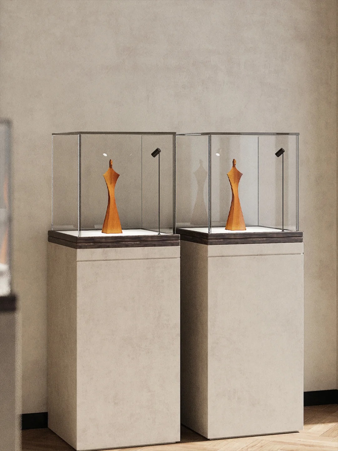 Exhibition cabinet recommended | The newly designed solid wood portrait ...