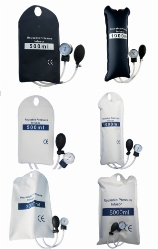 Pressure Infusion Bag With Gauge And Bulb Pulse Injection For Emergence ...