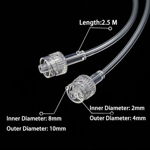 Disposable Medical PVC CO2 Sampling Tube with Luer Male Connector ...