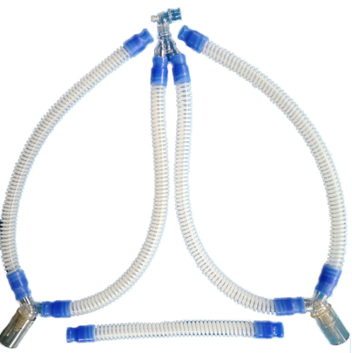 reusable silicone Medical Breathing Circuit with water trap high ...