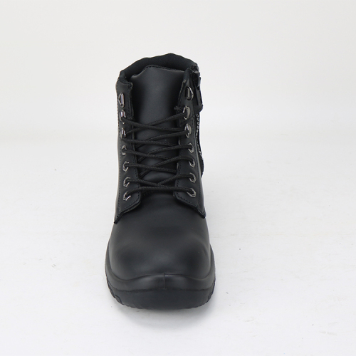 Zip System Anti Slip Breathable Safety Boots,PU Injection Sole Shoes