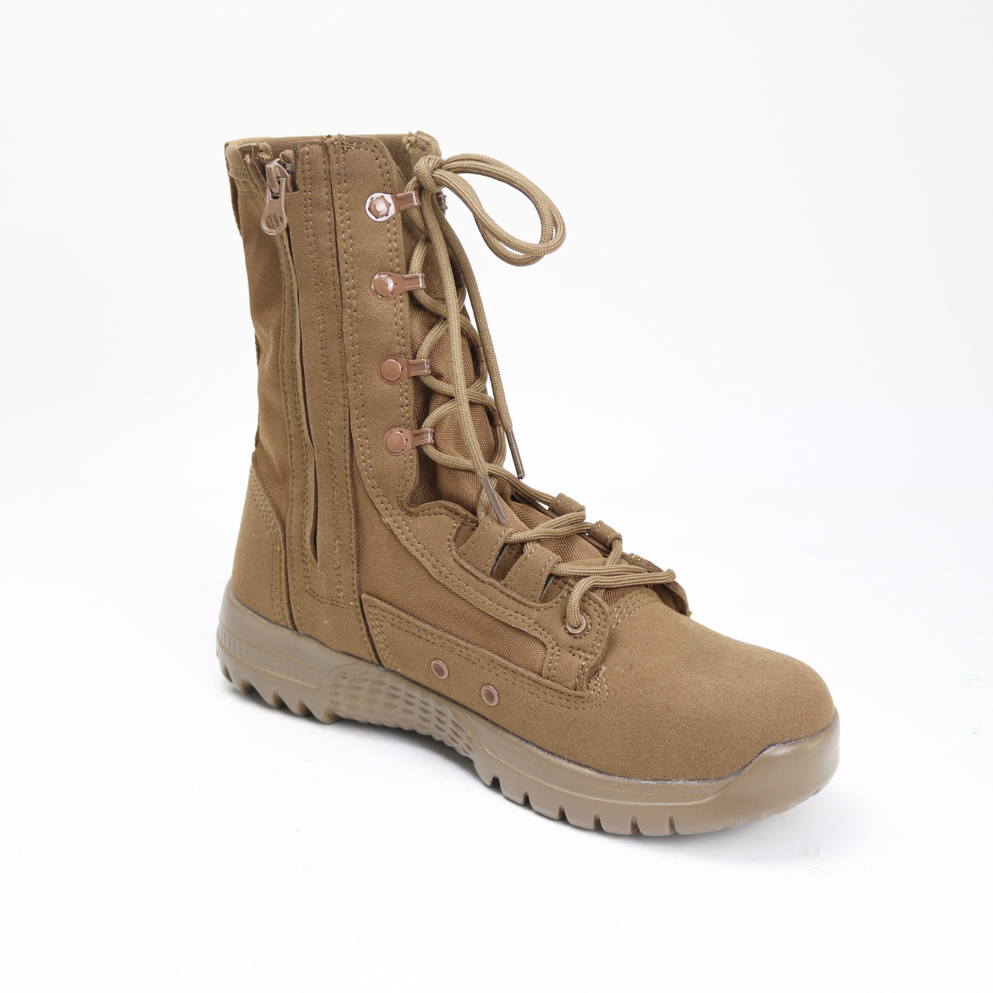 High Cut Zip Sytem Traning Activities Protective Safety Boots,PU ...