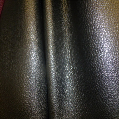 Full-grain natural lychee pattern eco-friendly top layer cowhide,cow ...