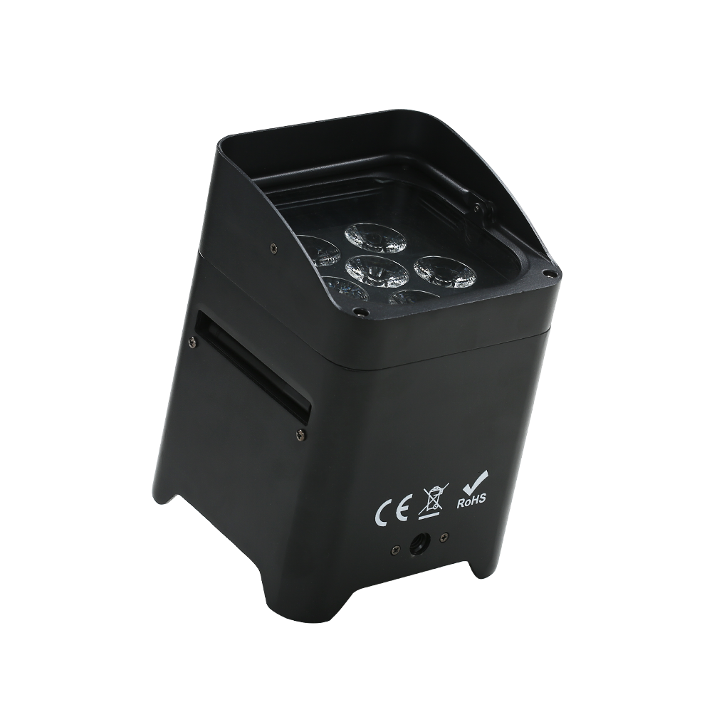 EU warehouse Smart DJ S6 Uplighting 8pcs with a case 6x18w RGBWA UV ...