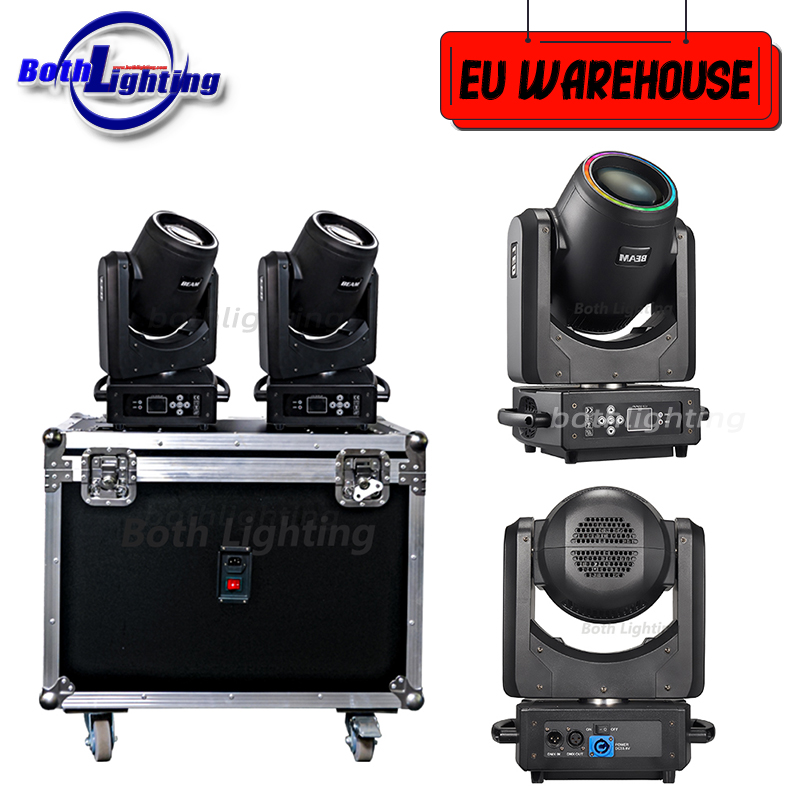 2pcs with a case BPM-Beams 100 100w Beam Moving head light with Battery ...