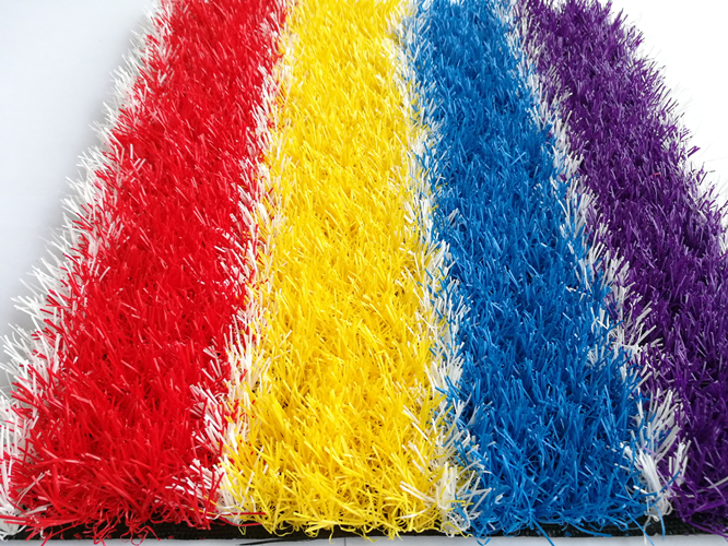 Safe & Comfortable Playground Rainbow Grass, High UV resistance and ...