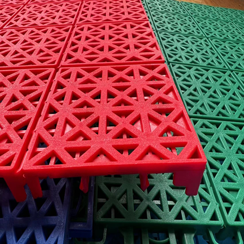 PLASTIC COURT FLOOR TILES, MODULAR BASKETBALL FLOOR PADS