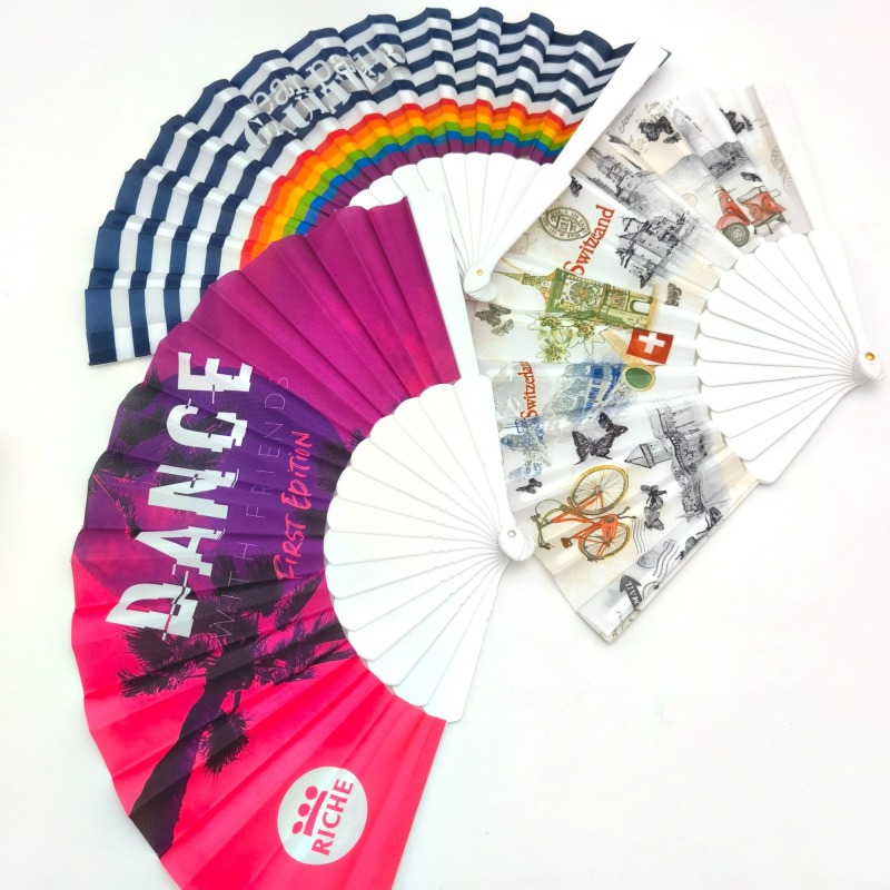 Portable Promotional Plastic Hand Fans