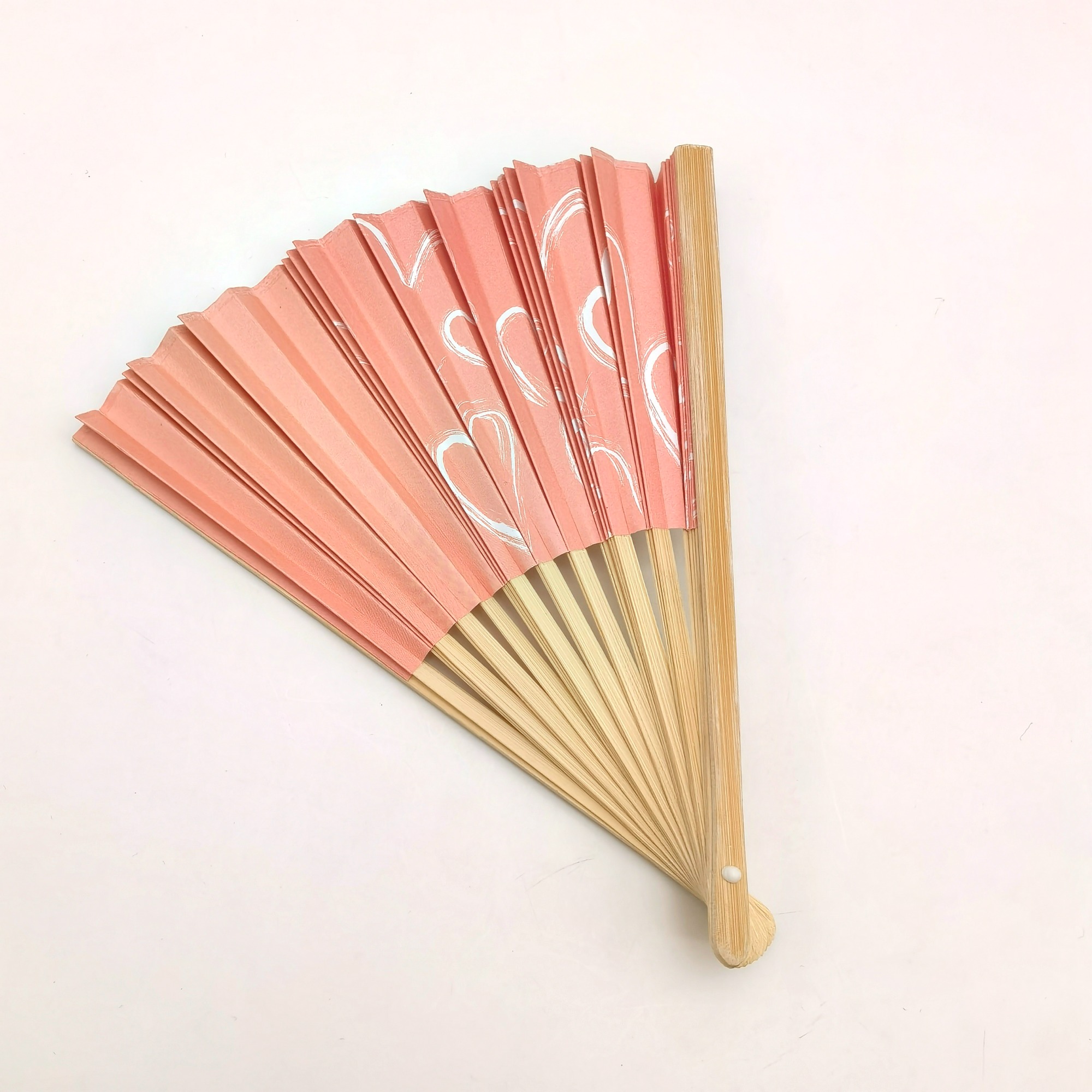 Sustainable Paper Wood Hand Fan