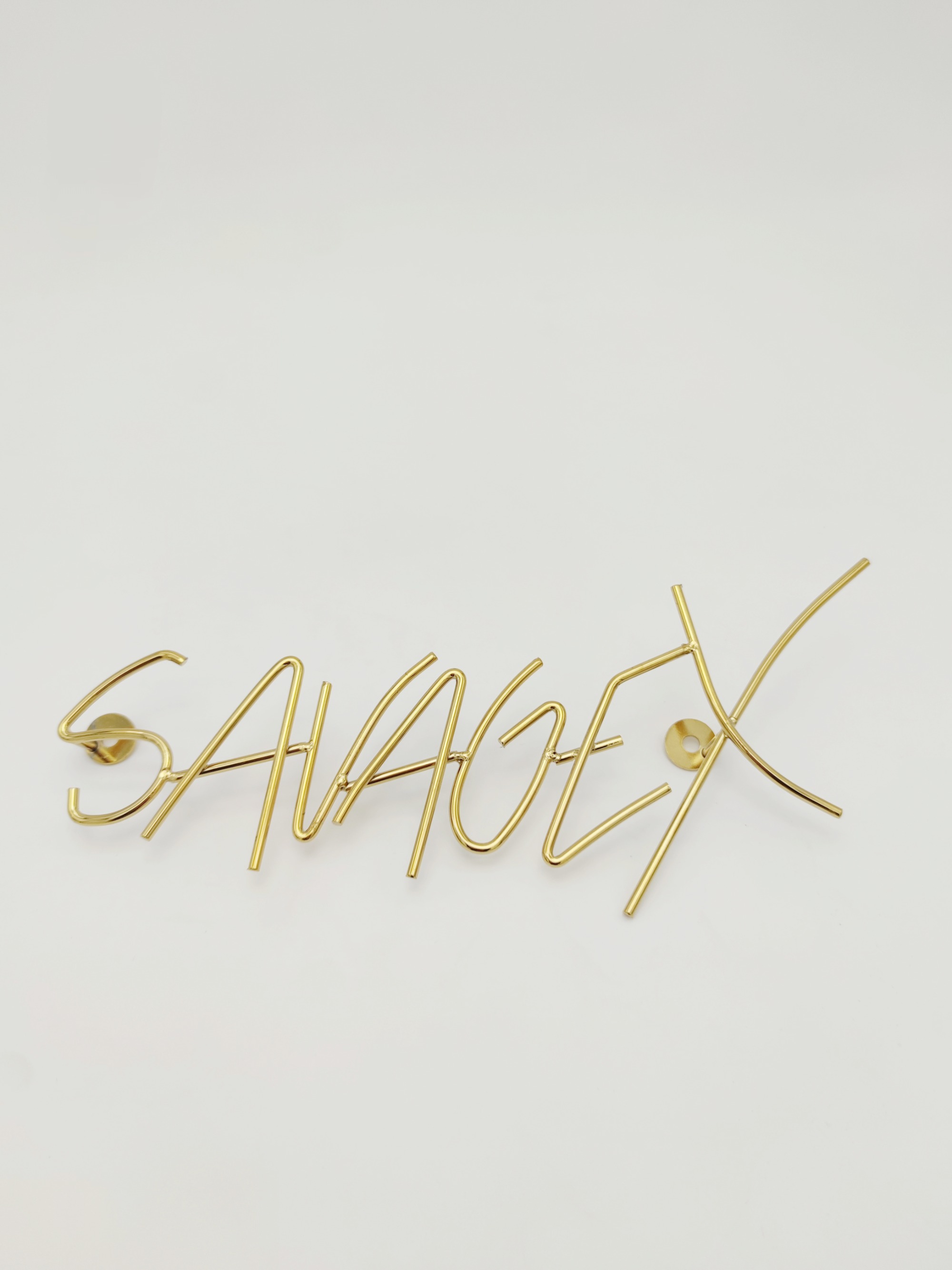 Wall Metal Accessory Necklace Holder