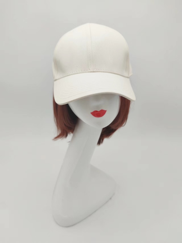 Beige/Milky white Cotton Cap,Fancy Things,Hats