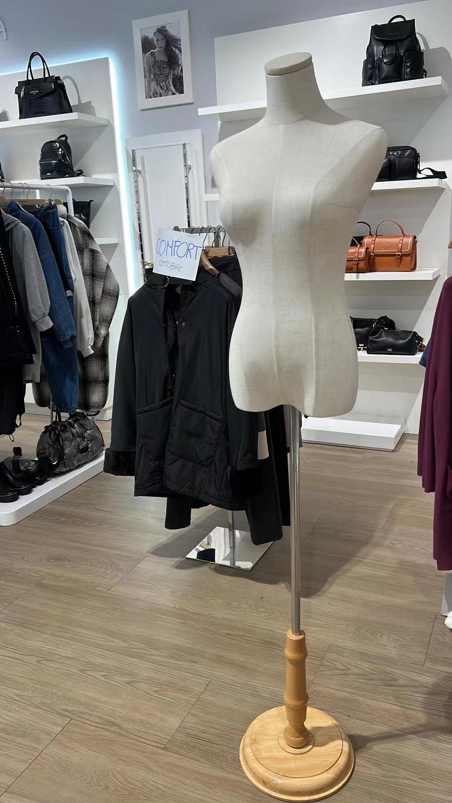 Linen Fabric Surface Female Shop Garments Mannequin,Shop Decoration ...