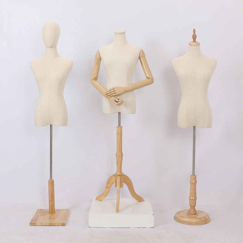 Linen Fabric Surface Female Shop Garments Mannequin,Shop Decoration ...