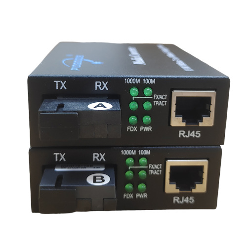 Sc 10/100/1000M Single Fiber 1310/1550Nm Wdm Gigabit Fiber Optic To ...