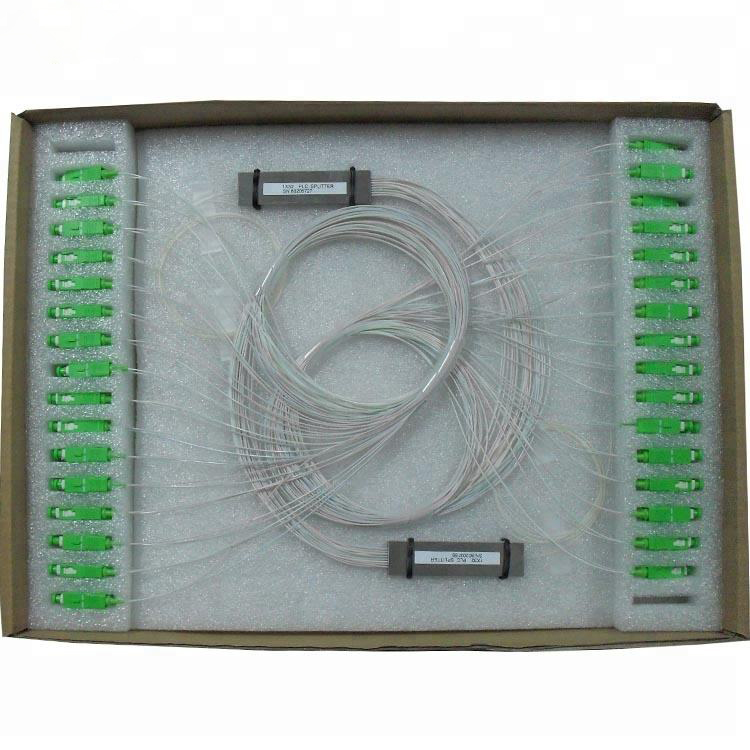 1X32PLC optical fiber splitter,PLC and FBT splitter