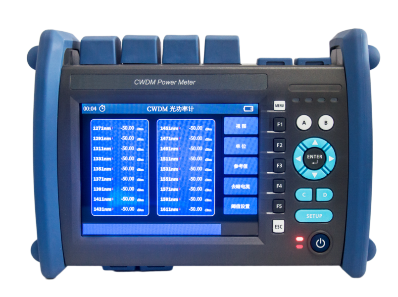 PG-OPMC-18 CWDM optical power meter,OTDR and testing equipments