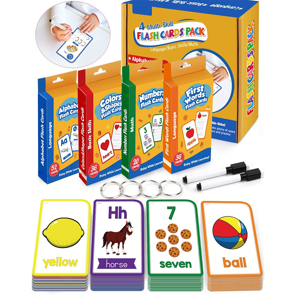 Custom Cardboard Education Flash Card