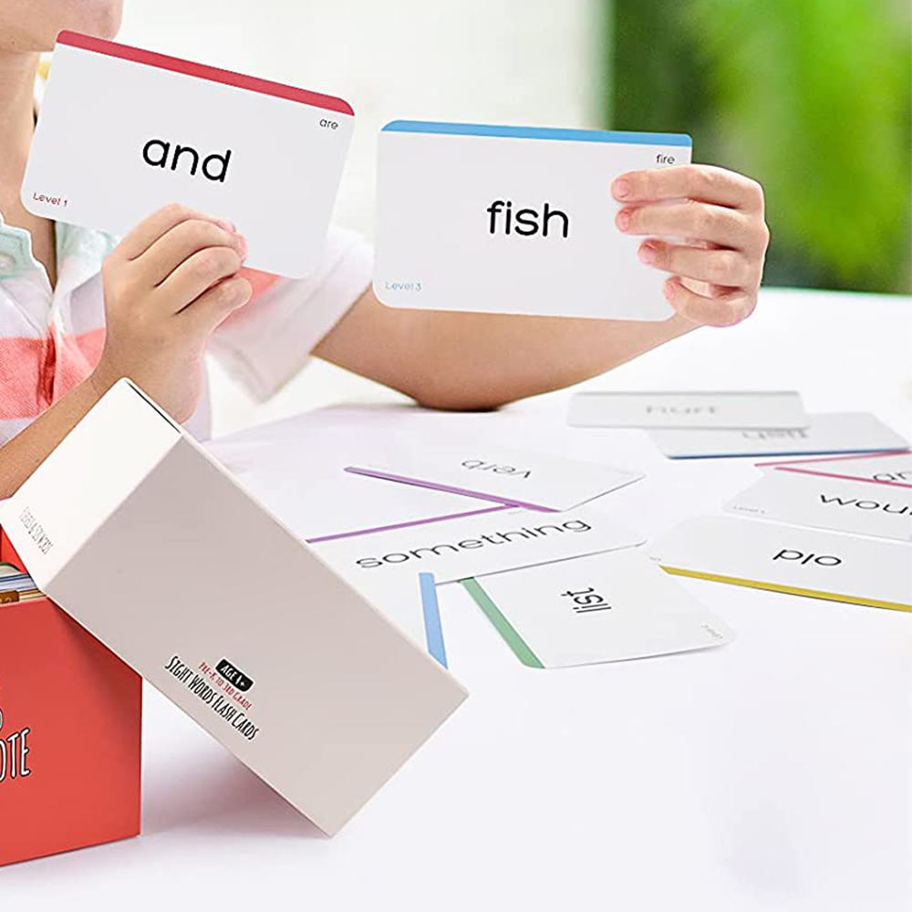 Custom Cardboard Education Flash Card