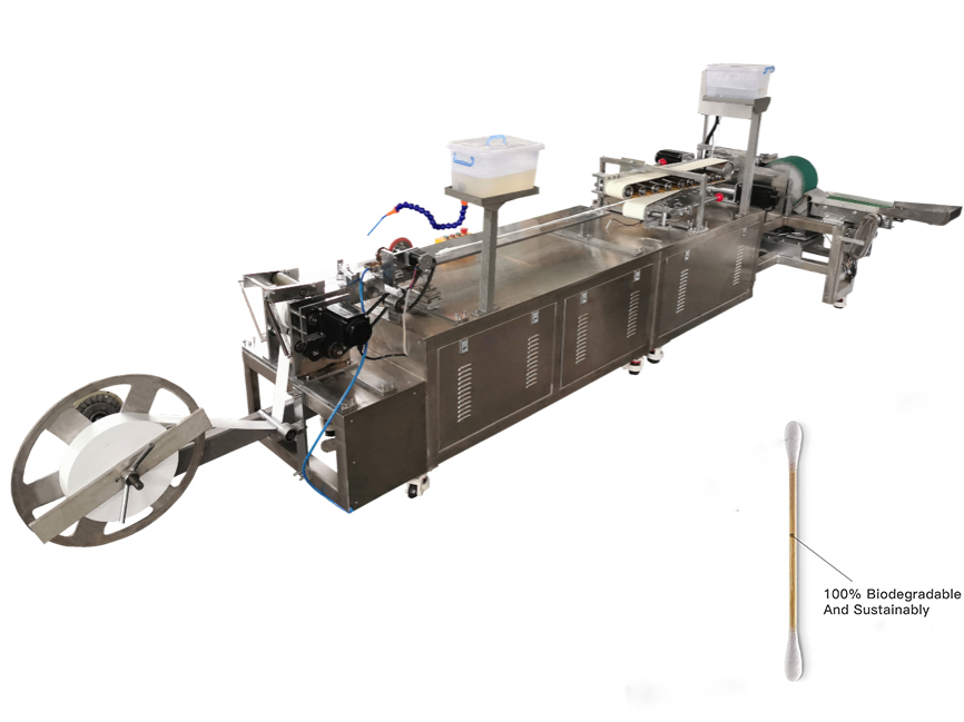 Automatic Paper Stick Machine for cotton but, lollipop, party cake ...