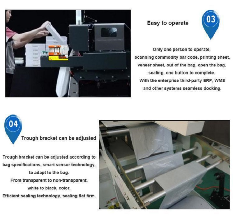 Vertical Auto Bagger Sealing Machine