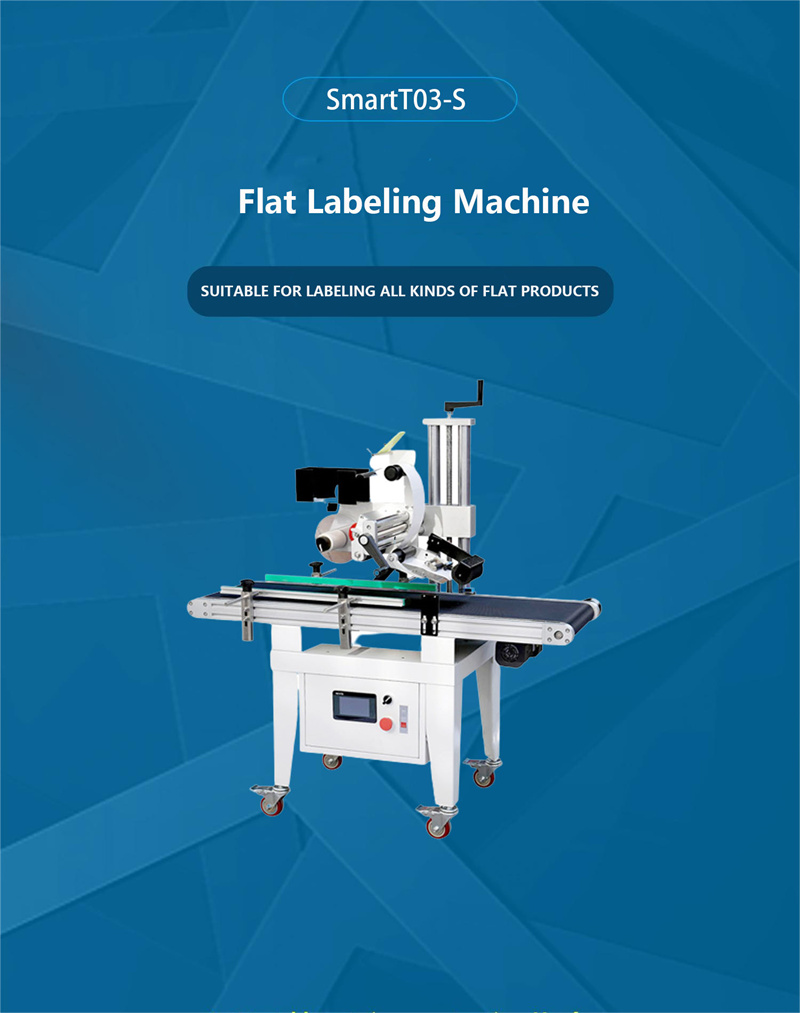 Flat Sticker Labeling Machine