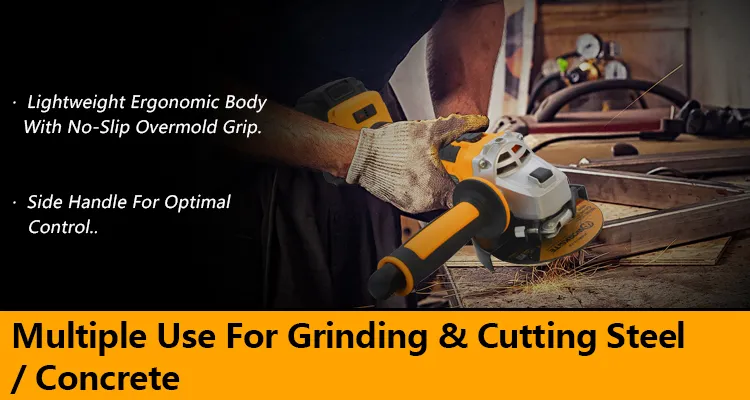 Worksite Cordless Angle Grinder CAG326 - Tacloban Ultrasteel Corporation