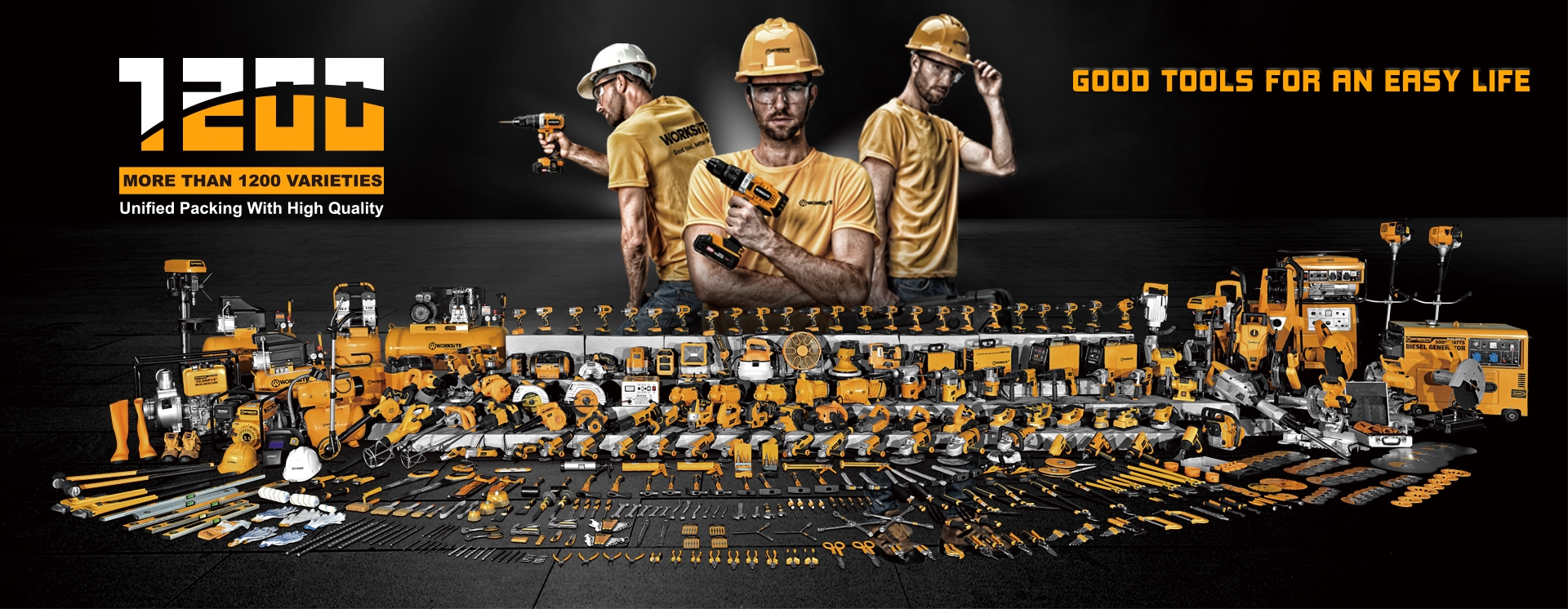Power Tools, Hand Tools Manufacturer 丨Worksite