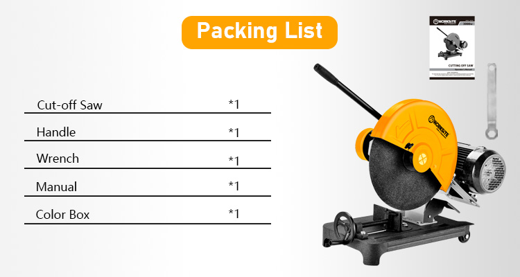 WORKSITE Electric Cut Off Saw 405mm Power Saws Metal Cutting Tools ...
