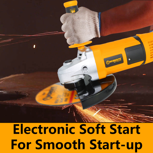 WORKSITE angle grinder 230mm angle grinder handle angle grinder heavy ...