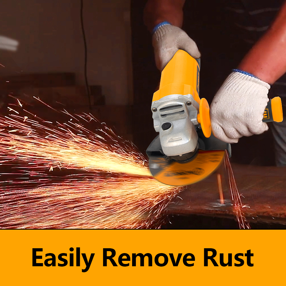 WORKSITE Angle Grinder 4-1/2" Portable Handheld Corded Grinders Tools