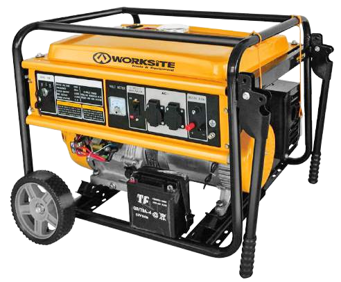 WORKSITE GASOLINE GENERATOR,Equipments