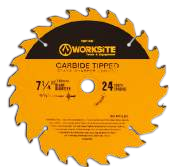 WORKSITE TCT SAW BLADE,Accessories