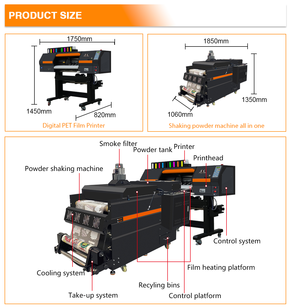 Fluorescent DTF Printer | PO-TRY